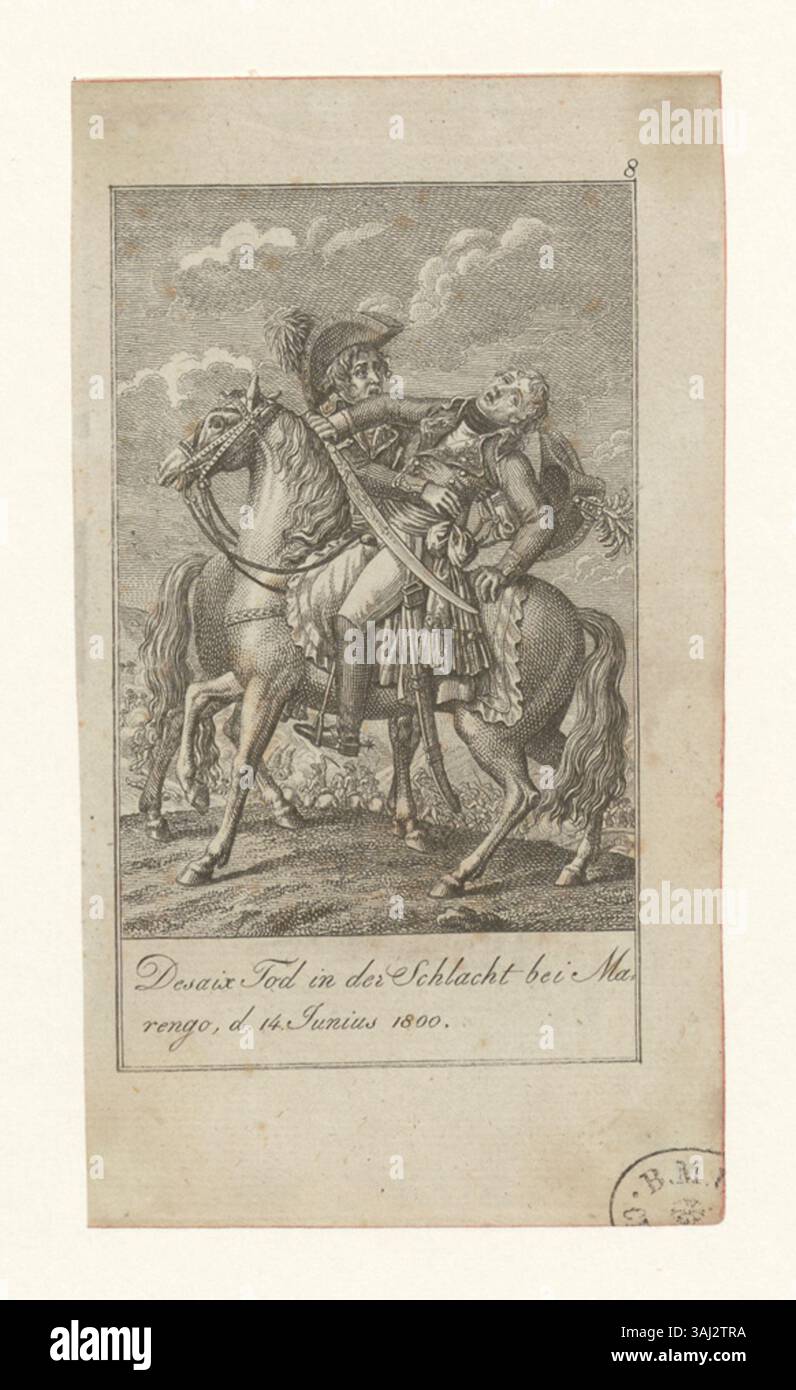 This intaglio print from the Boyer collection depicts the death of ...