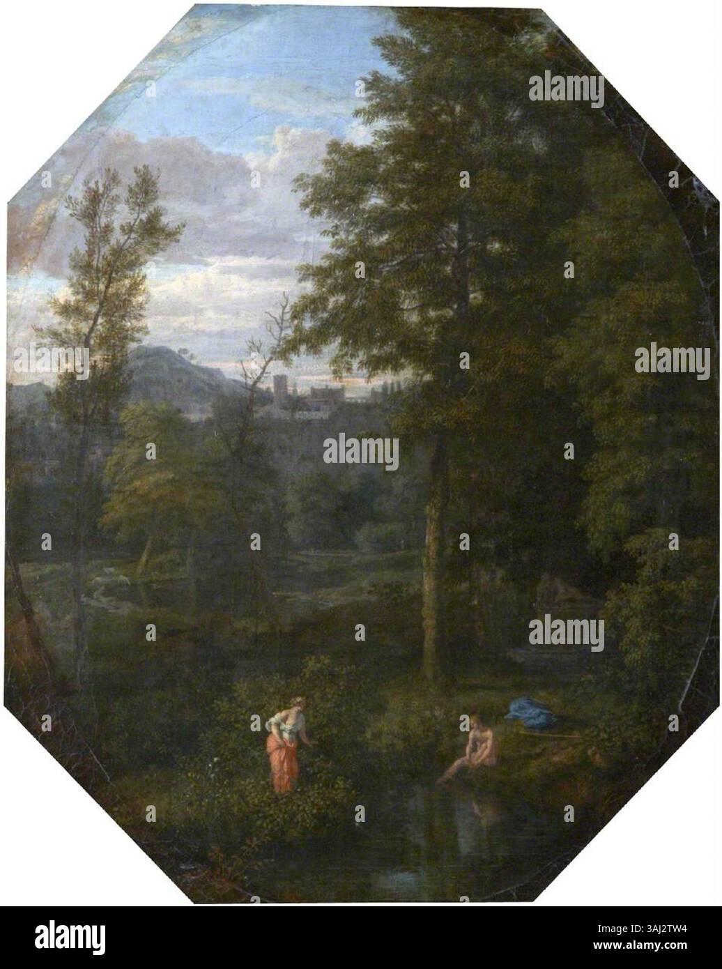 Echo and narcissus Cut Out Stock Images & Pictures - Alamy