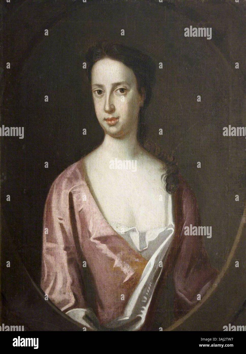 This portrait from circa 1730 depicts Mary Spoure, Mrs. Charles Grylls ...