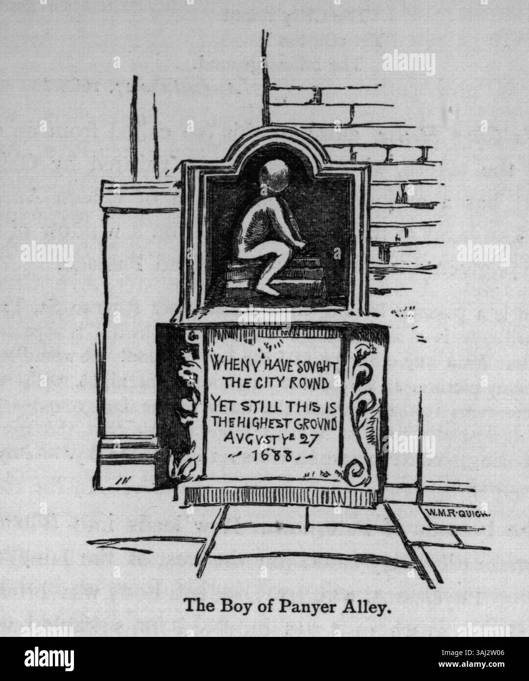 This 1878 illustration from *Walks in London* by Augustus Hare portrays ...