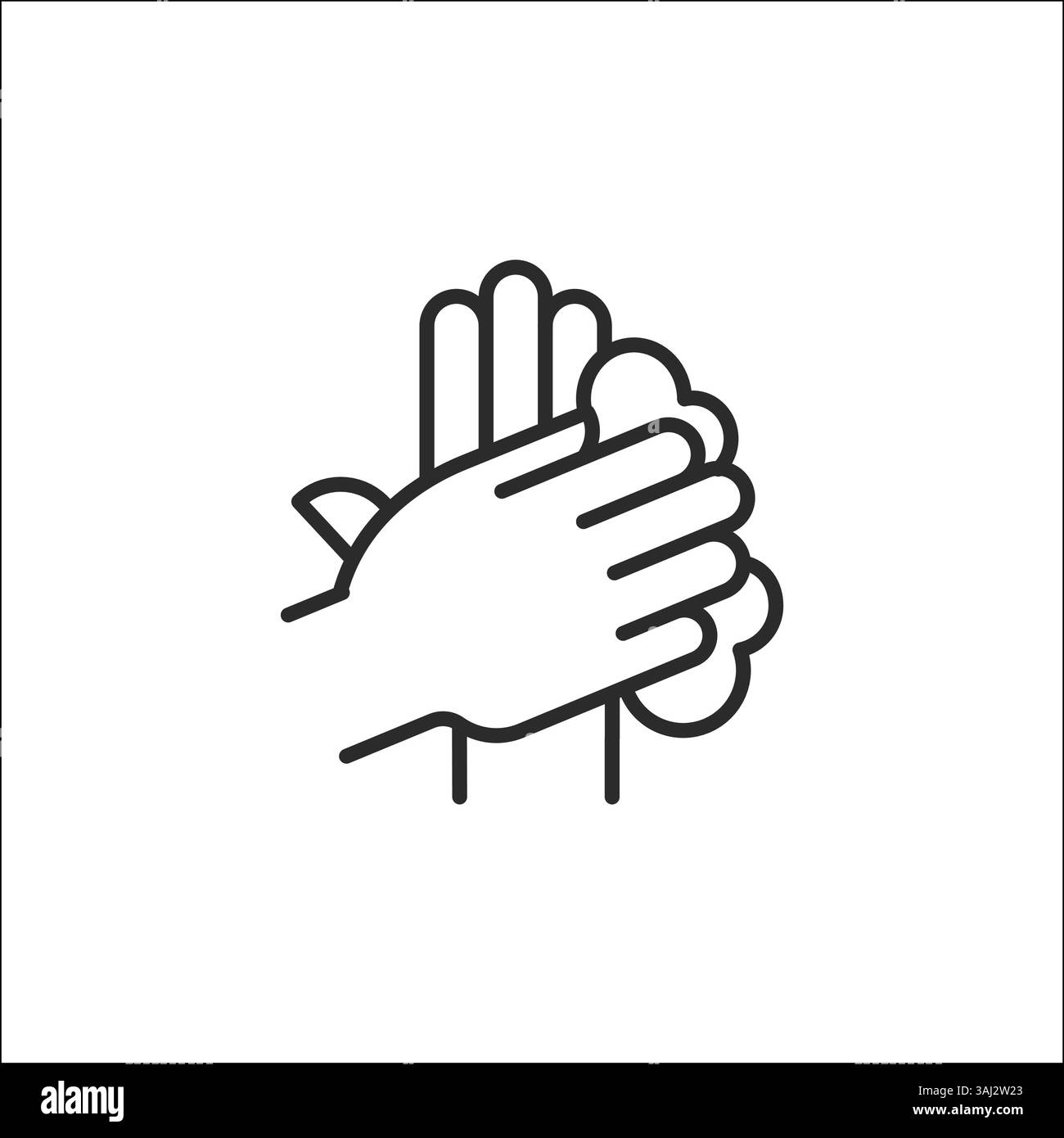 Hand Washing icon Stock Vector Image & Art - Alamy