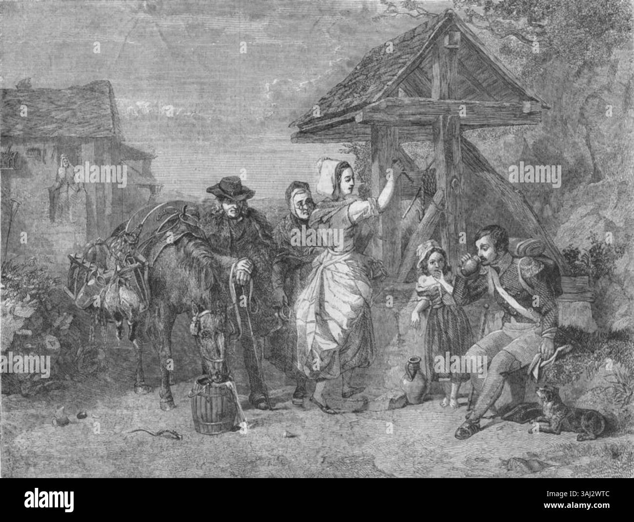 This illustration from the Illustrated Times, dated February 11, 1860 ...