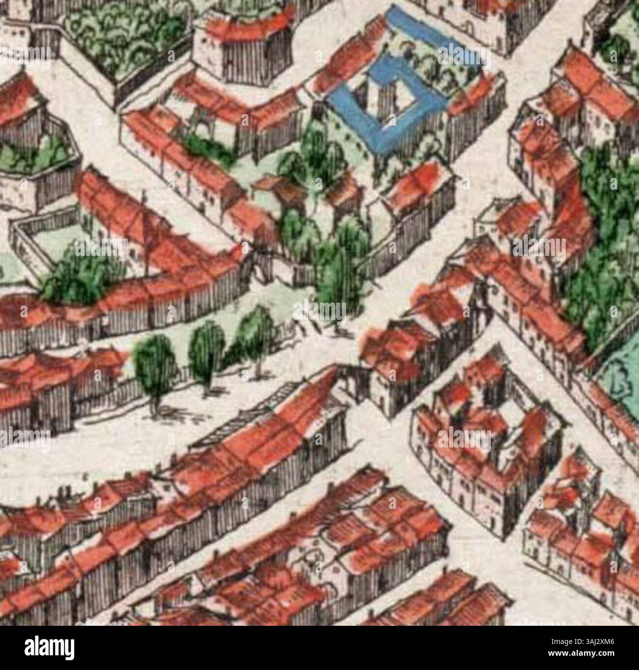 This map detail from the 17th-century Atlas Van Loon depicts Avignon's ...