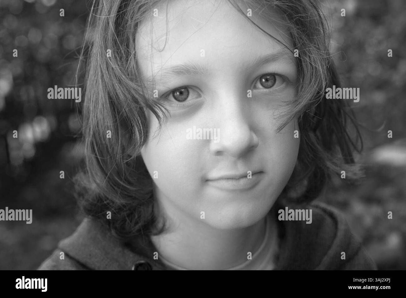 Portrait of a 12 year old boy Stock Photo - Alamy