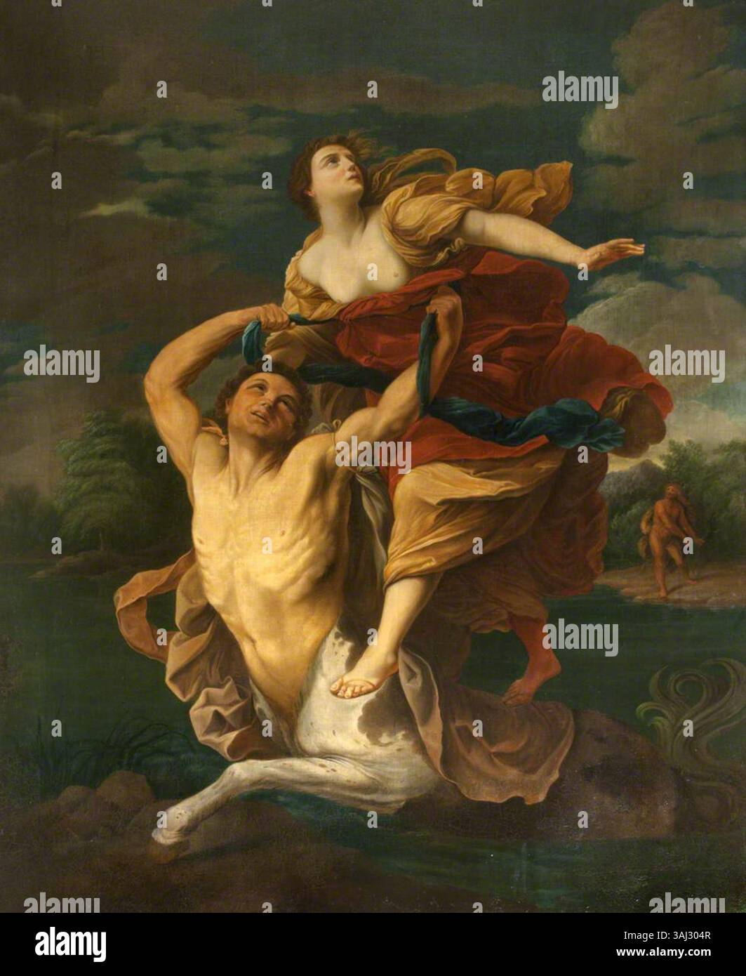 Nessus and Deianeira, painted after Guido Reni, created between 1621 ...