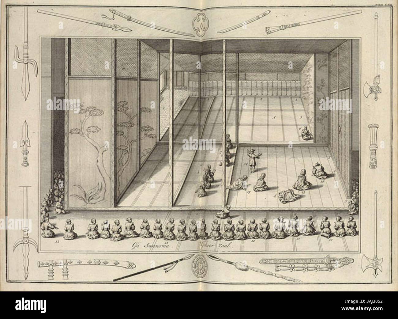 This 1729 engraving depicts a Dutch delegation's audience with the ...