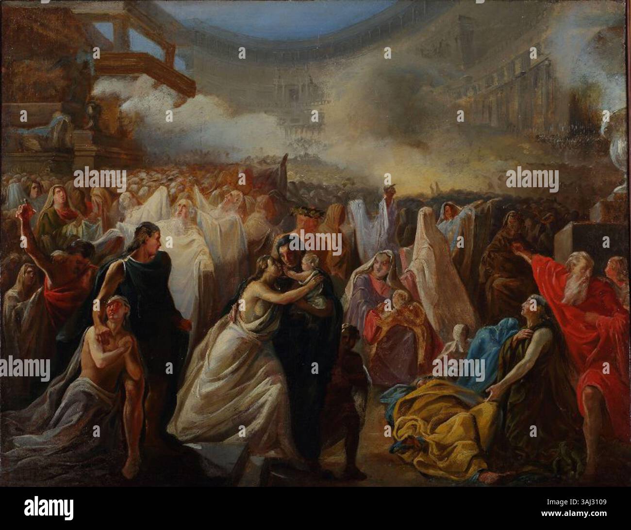 Konstantin Flavitsky’s 'Christian martyrs in the Colosseum' study ...