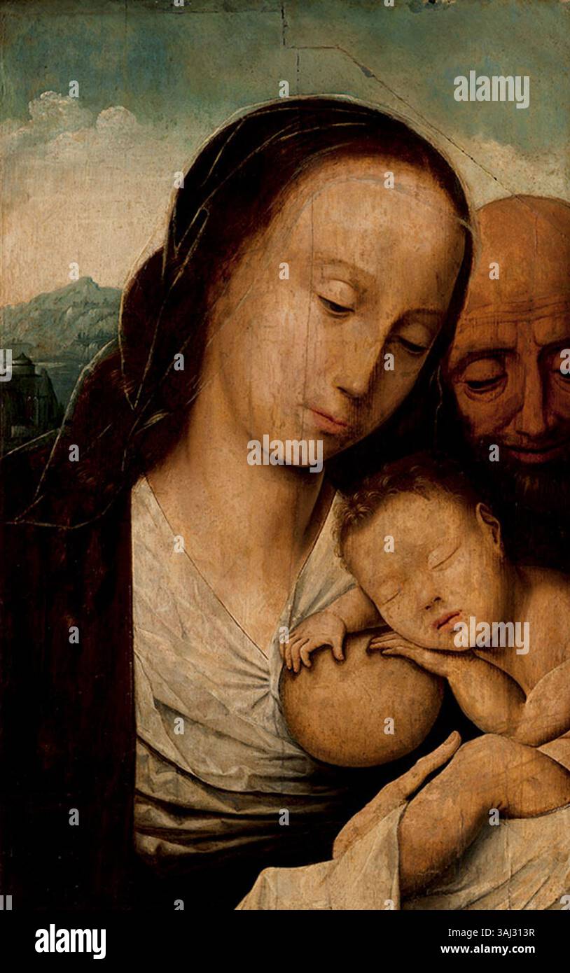 The Flemish School's 'La Sagrada Familia' (Holy Family), circa 1530 ...