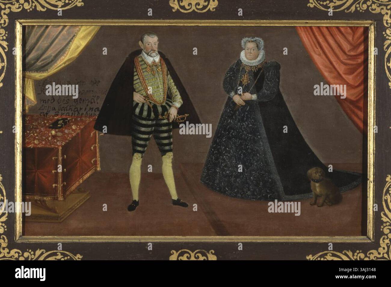 This painting, attributed to the Circle of Lucas Cranach the Younger (1515–1586), depicts an ...