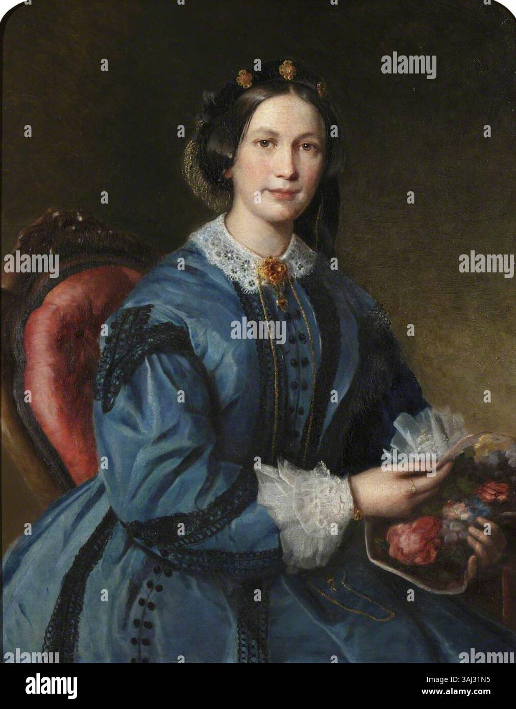 This portrait of Sarah Jones, Mrs. John Gerard Heath Lander, painted ...