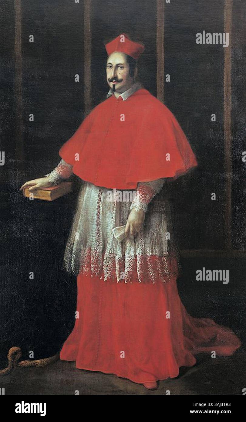 This 17th-century portrait by Ippolito Leoni depicts Cardinal Francesco ...