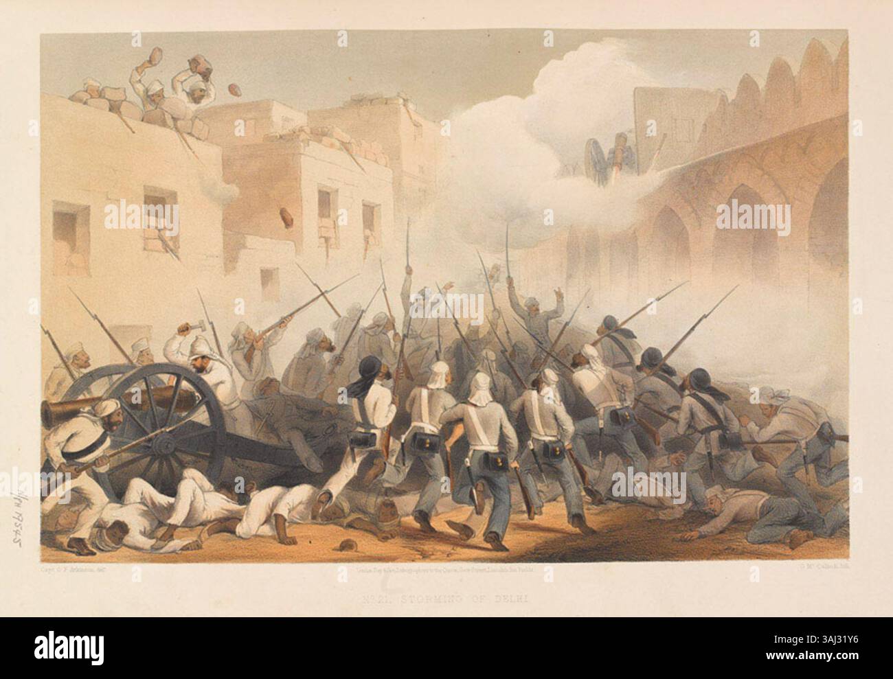 Storming of delhi 1857 hi-res stock photography and images - Alamy