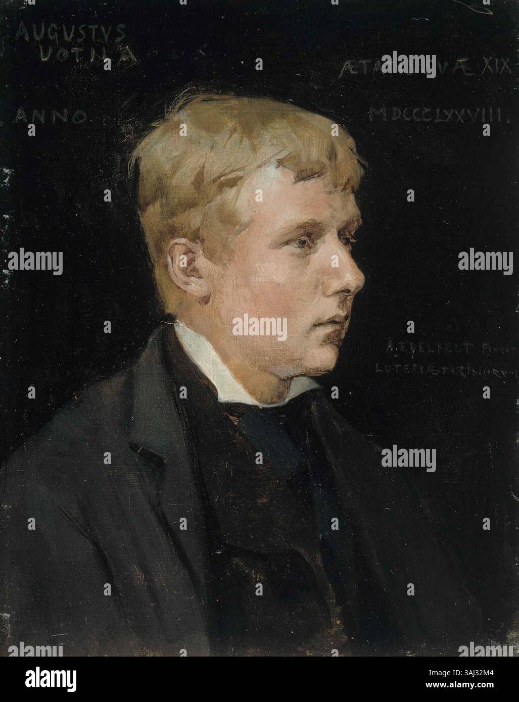 Albert Edelfelt's 1878 study for 'The Duke Karl Insulting the Corpse of ...