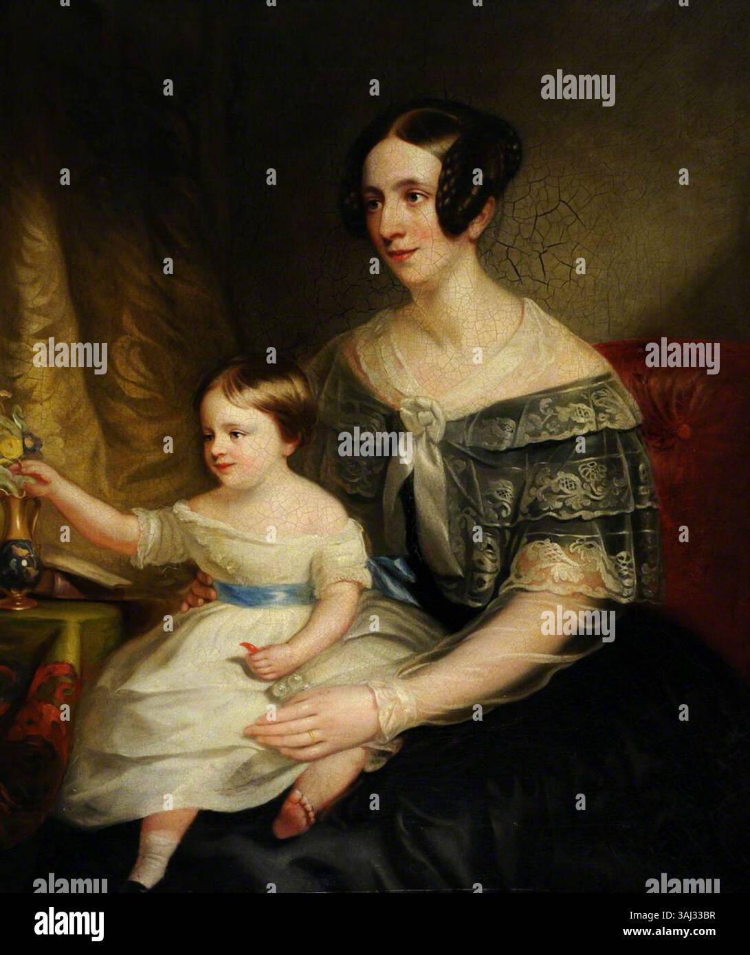 This portrait features an unknown lady, possibly Jane Whittaker, Lady ...
