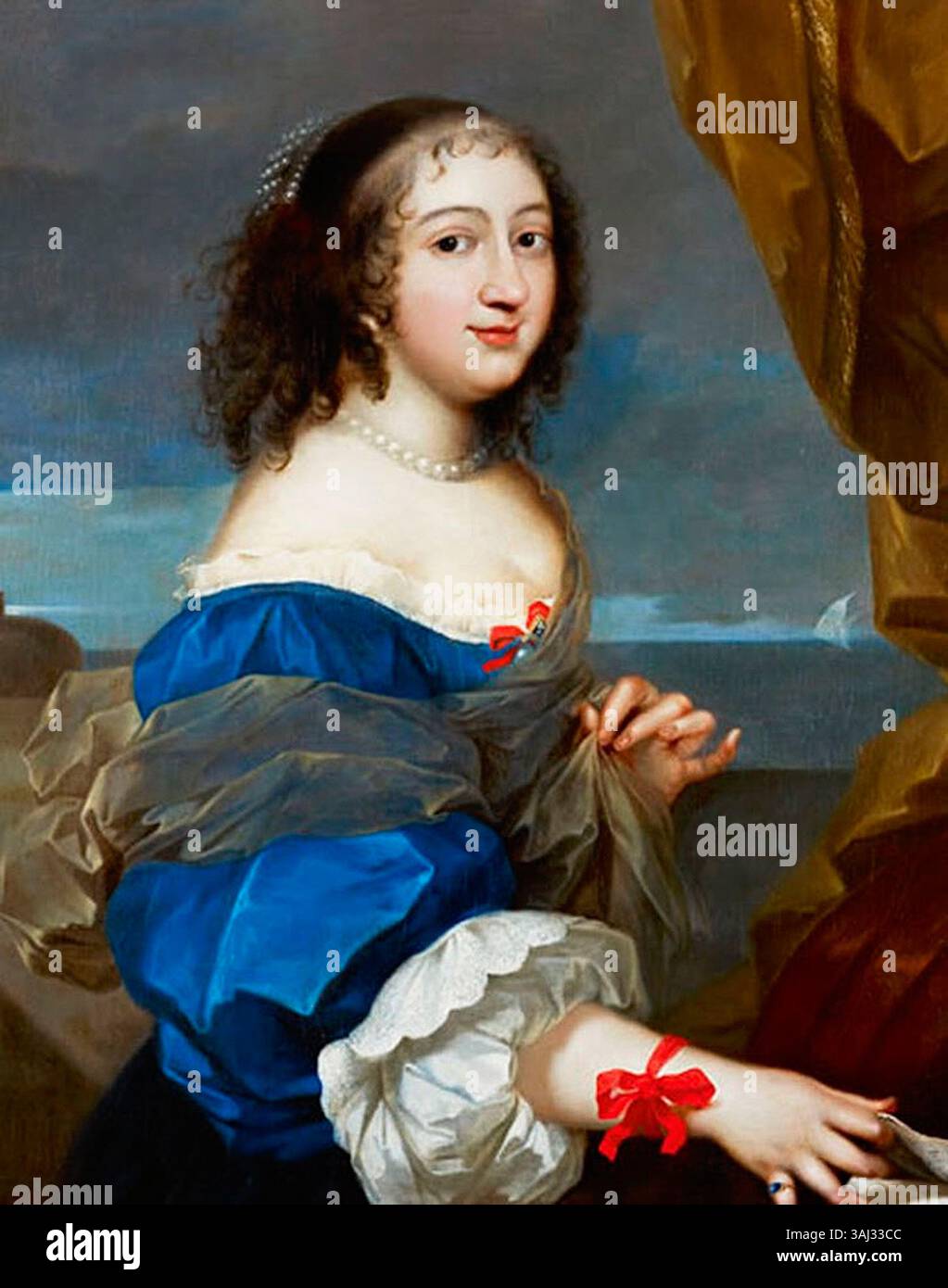 Portrait of Madame de Maintenon, a prominent figure in 17th-century ...