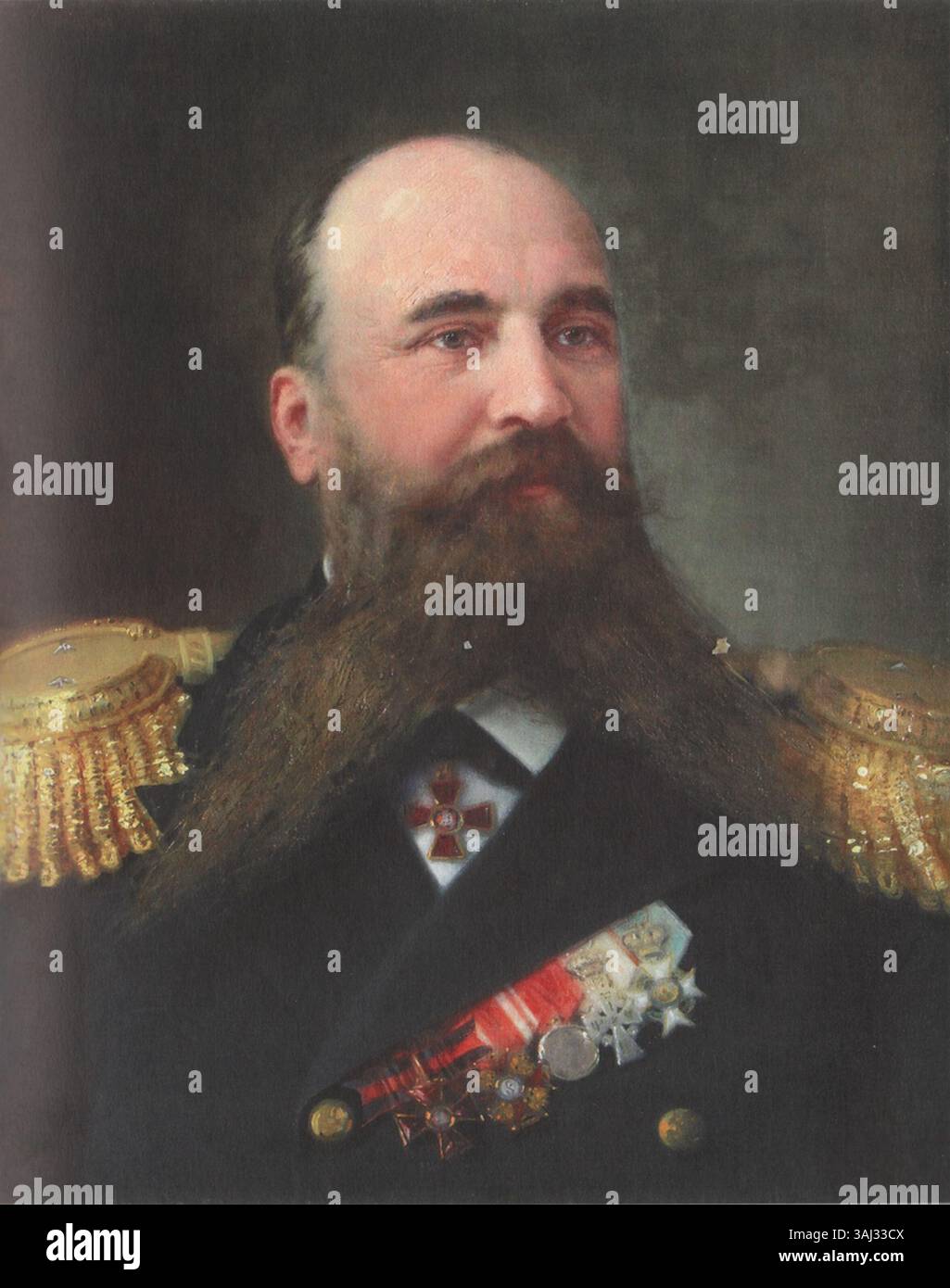 A portrait of Bubnov Nikolay Lvovich and Alexander Fedorovich Pershakov ...