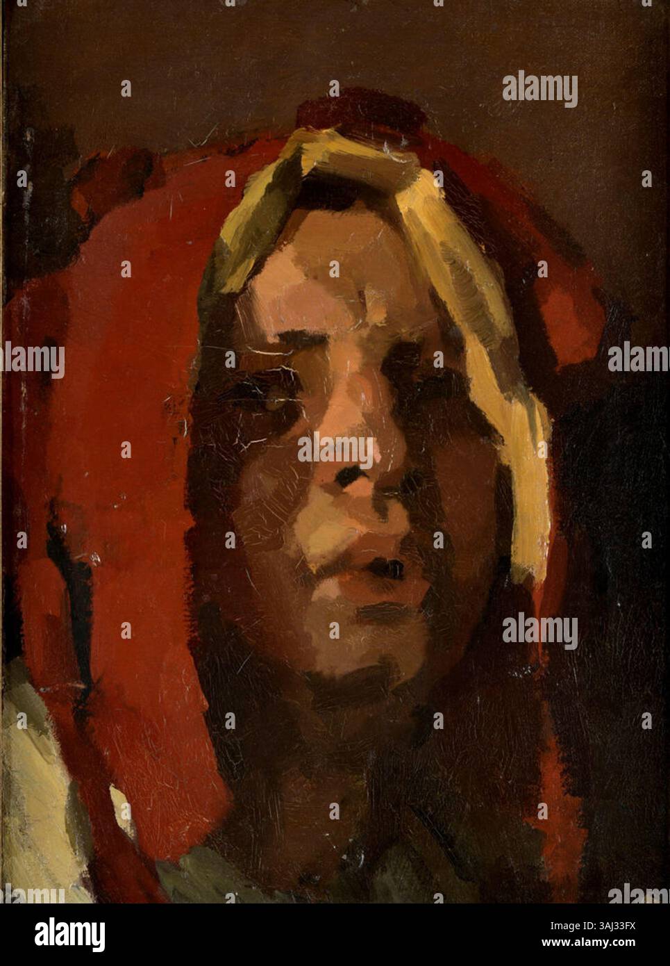 René Beeh's 1919 self-portrait captures his emotional trauma from World War I. The raw ...