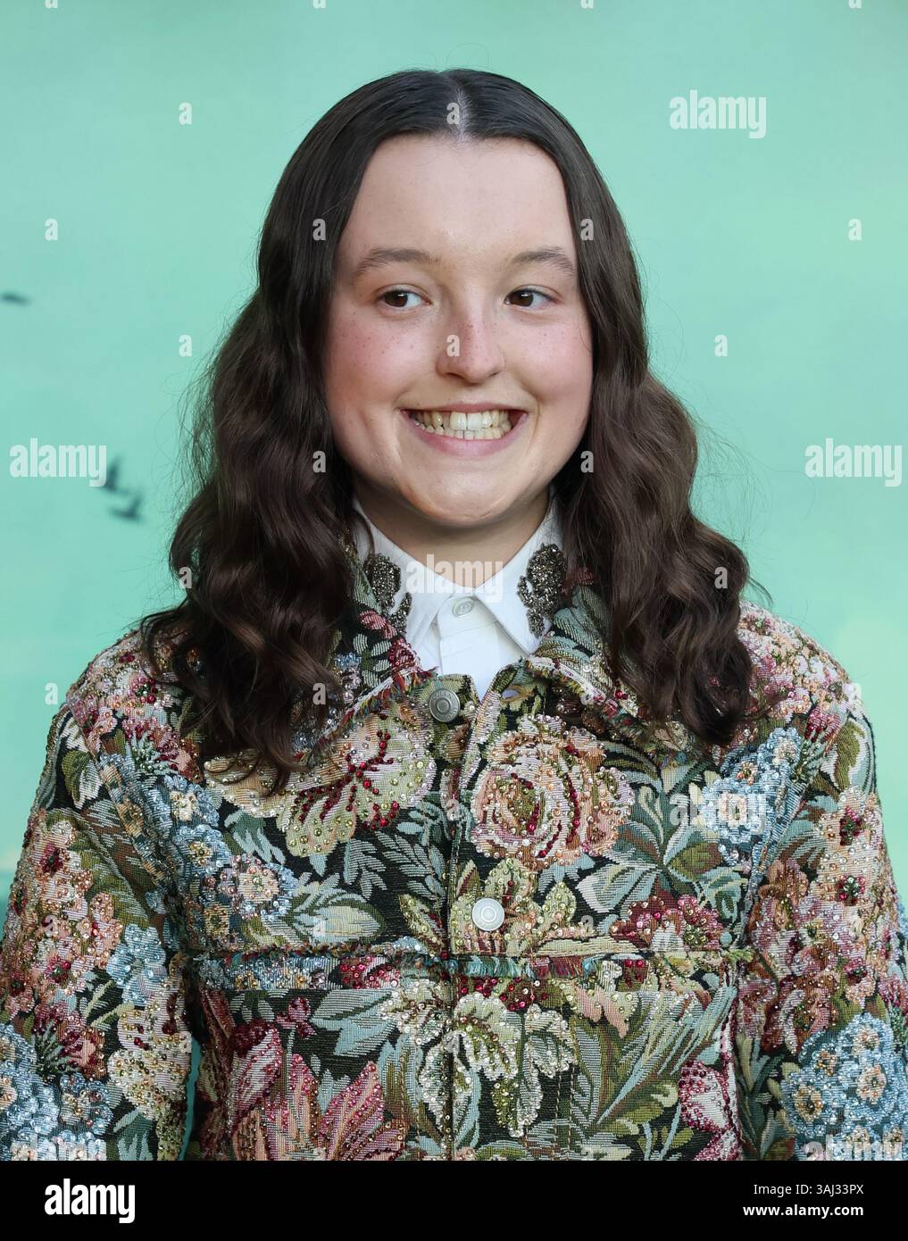 London, UK. 10th Apr, 2025. Bella Ramsey attends "The Last Of Us ...