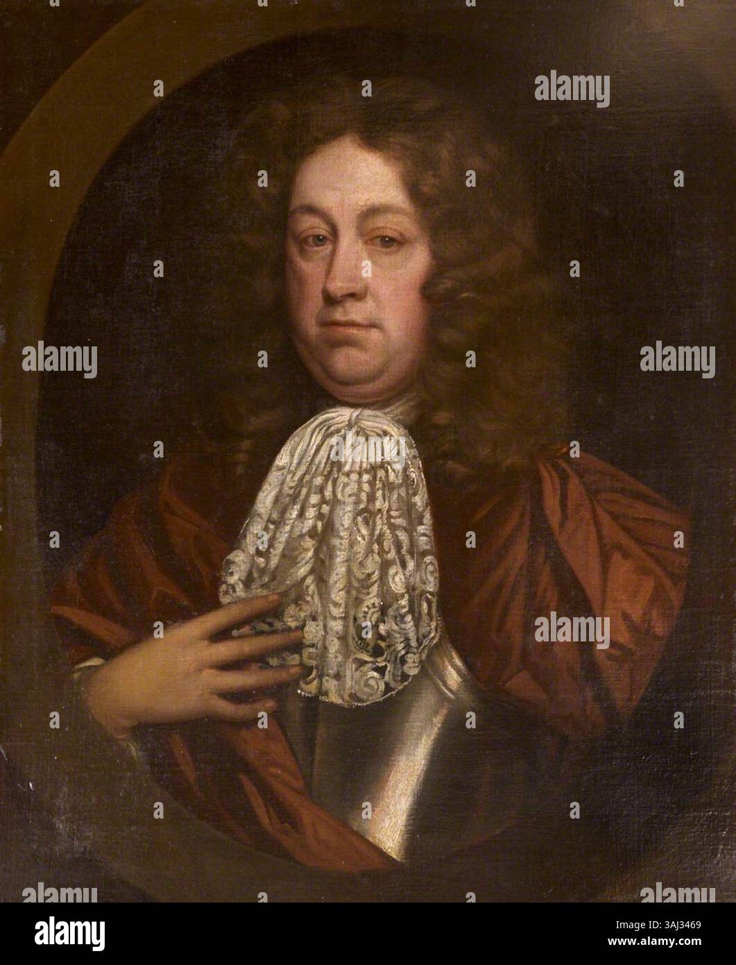 This portrait, painted around 1695 in the style of Michael Dahl ...