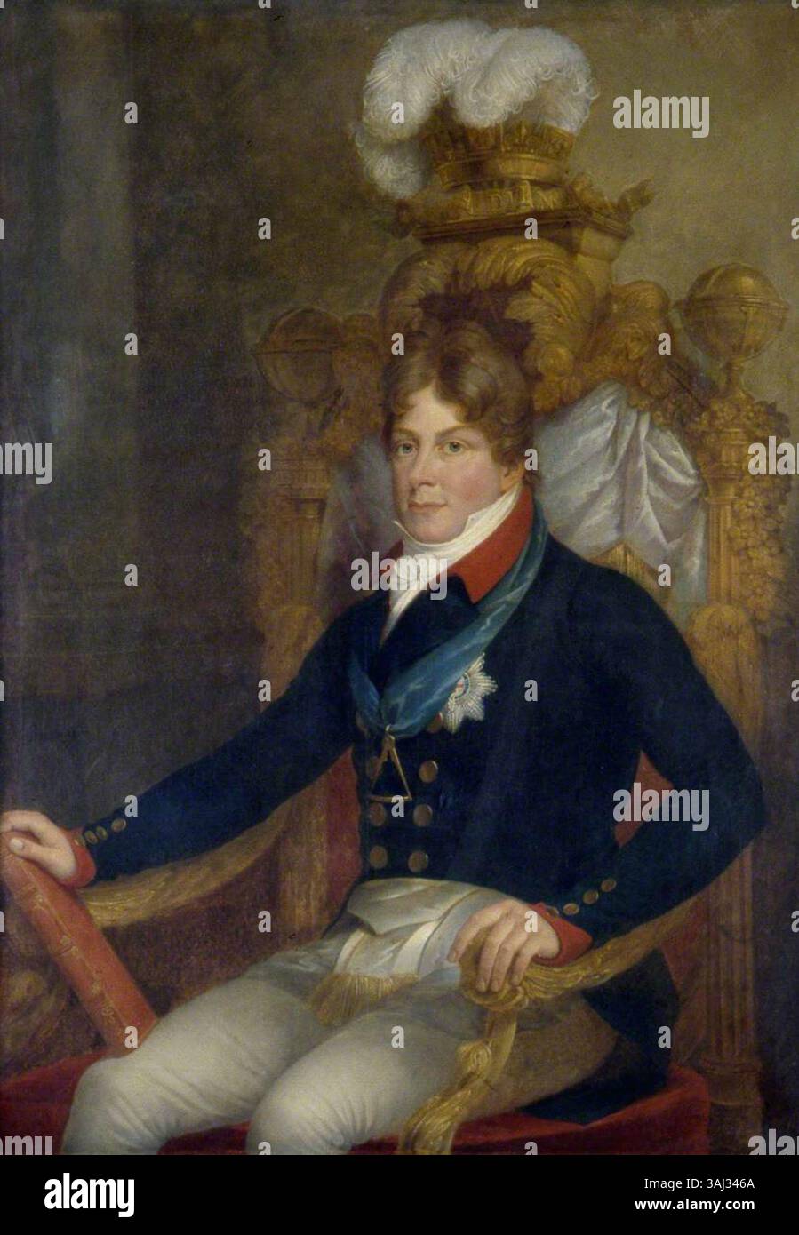 Portrait of George, Prince of Wales, later George IV, as Grand Master ...