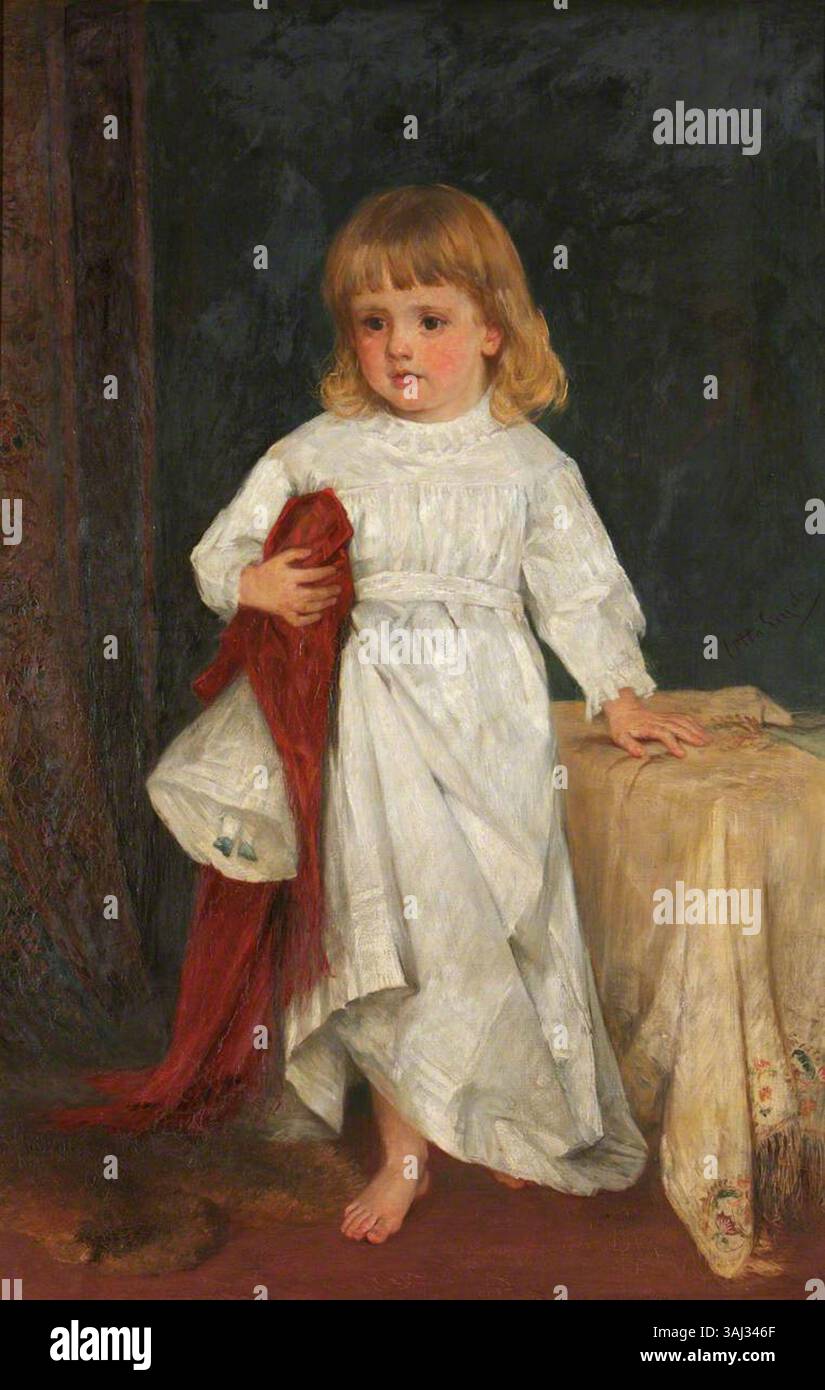 This portrait of Olive Mary Wolryche-Whitmore as a child, later Mrs ...