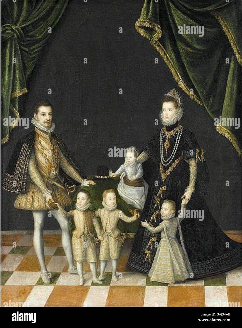 This 16th-century oil on canvas depicts Charles Emmanuel I, Duke of ...