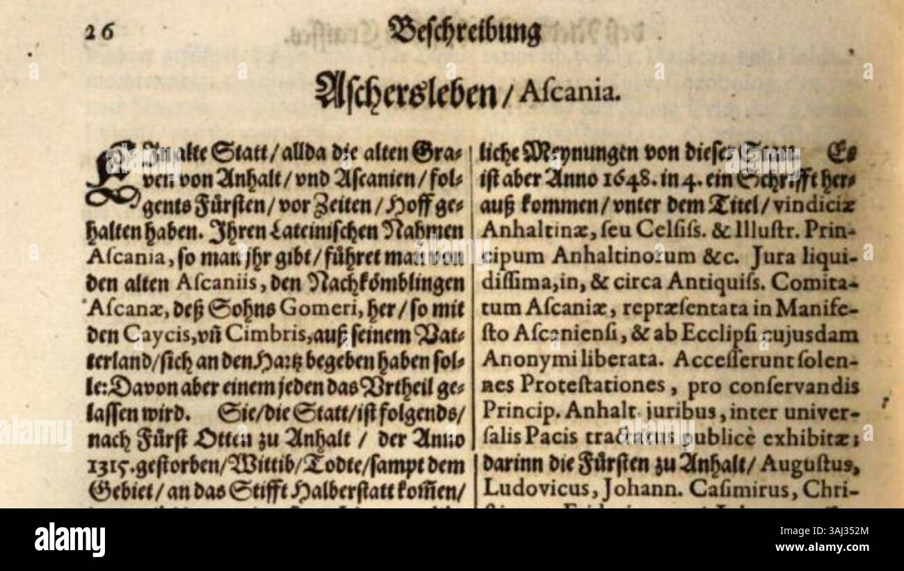 Matthaeus Merian's 1653 depiction of Aschkenas-Ascania, cropped from ...