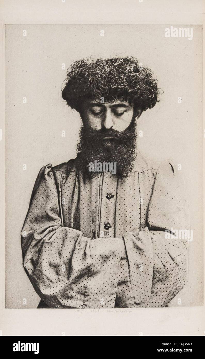 This 1890 portrait photograph by Walter Damry showcases Sâr Pélaudan in ...