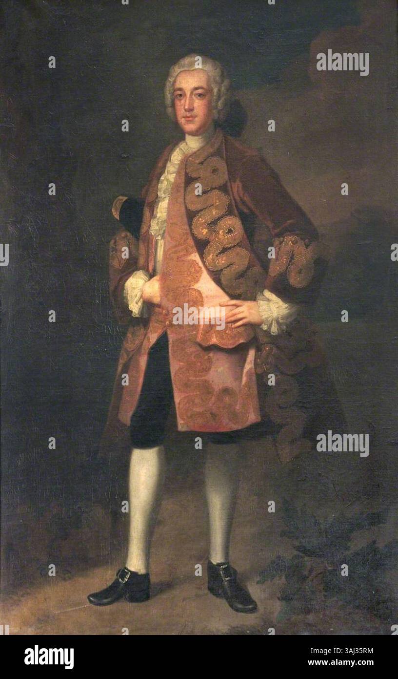 This portrait by Isaac Seeman depicts John Pennant (d.1781). Painted ...
