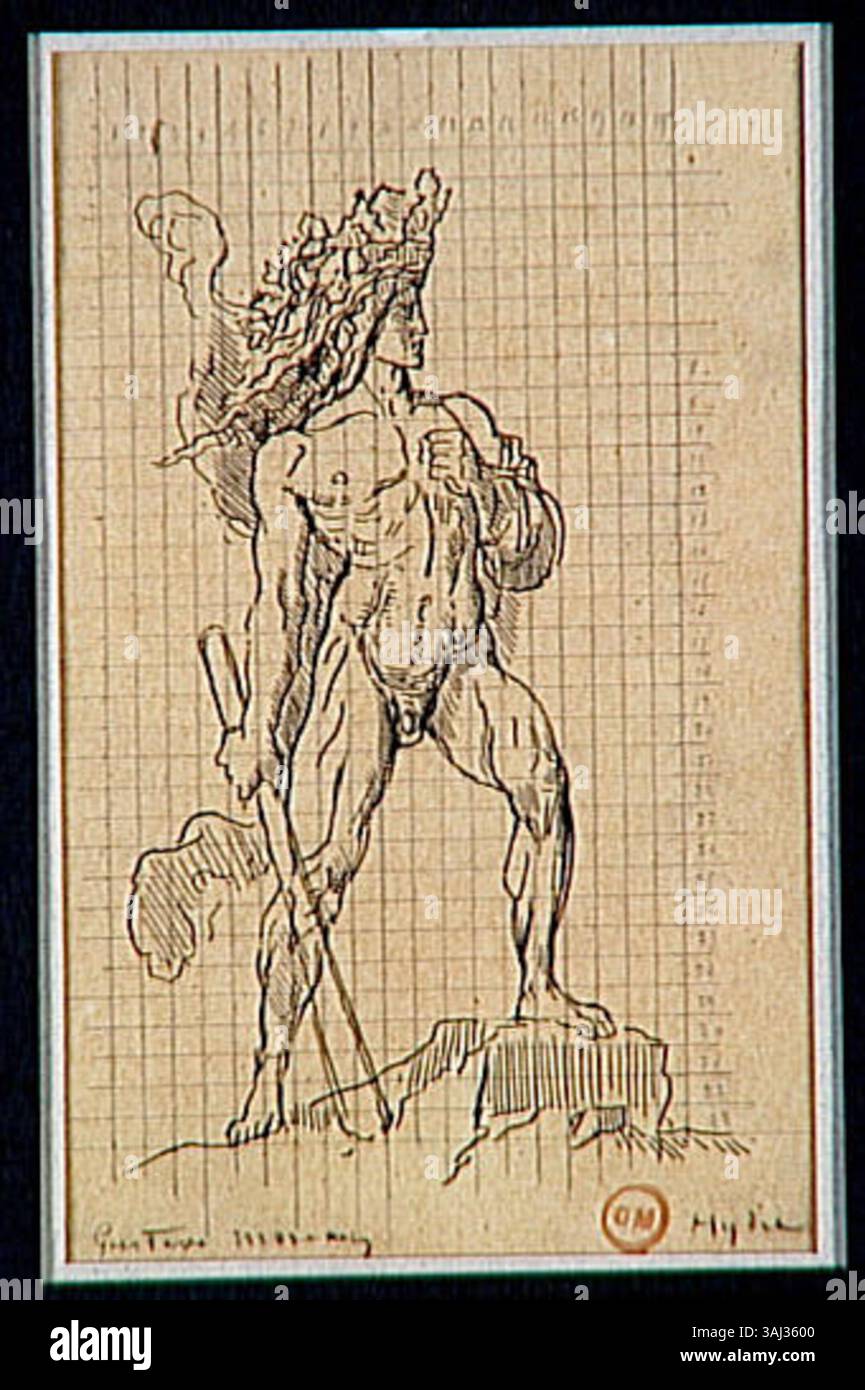 *Hercule et l'Hydre de Lerne* by Gustave Moreau depicts the iconic ...