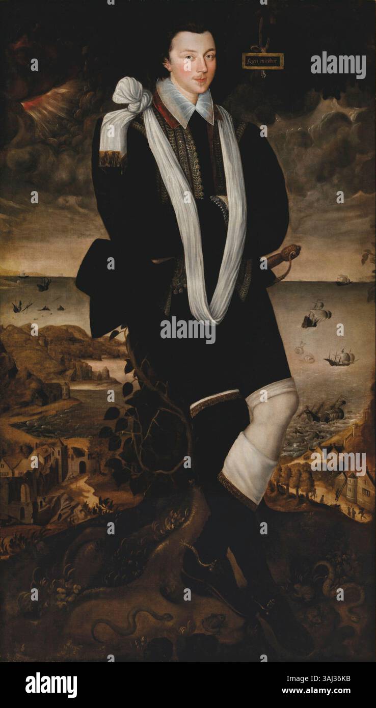 A portrait of Anthony Maria Browne, 2nd Viscount Montagu, painted ...