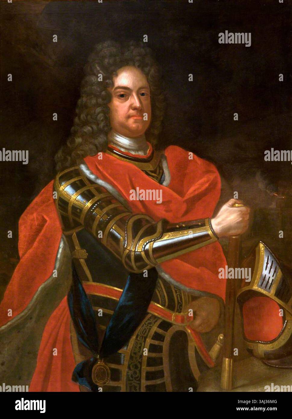This portrait of James Butler, 2nd Duke of Ormond, after Michael Dahl I ...