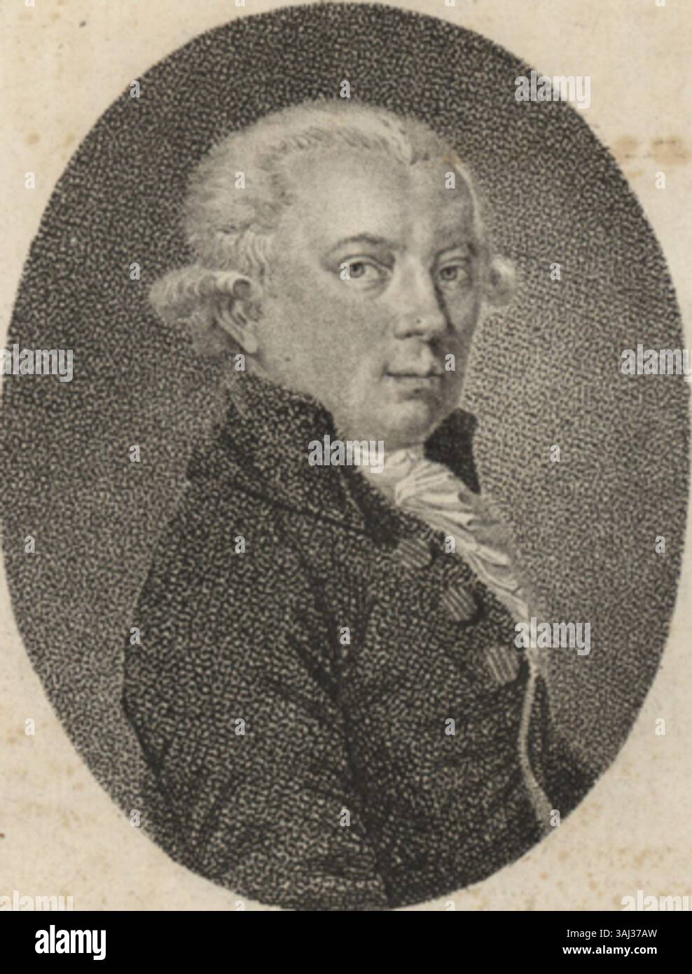 A cropped version of a portrait by Karl Friedrich Pockels from 1803 ...