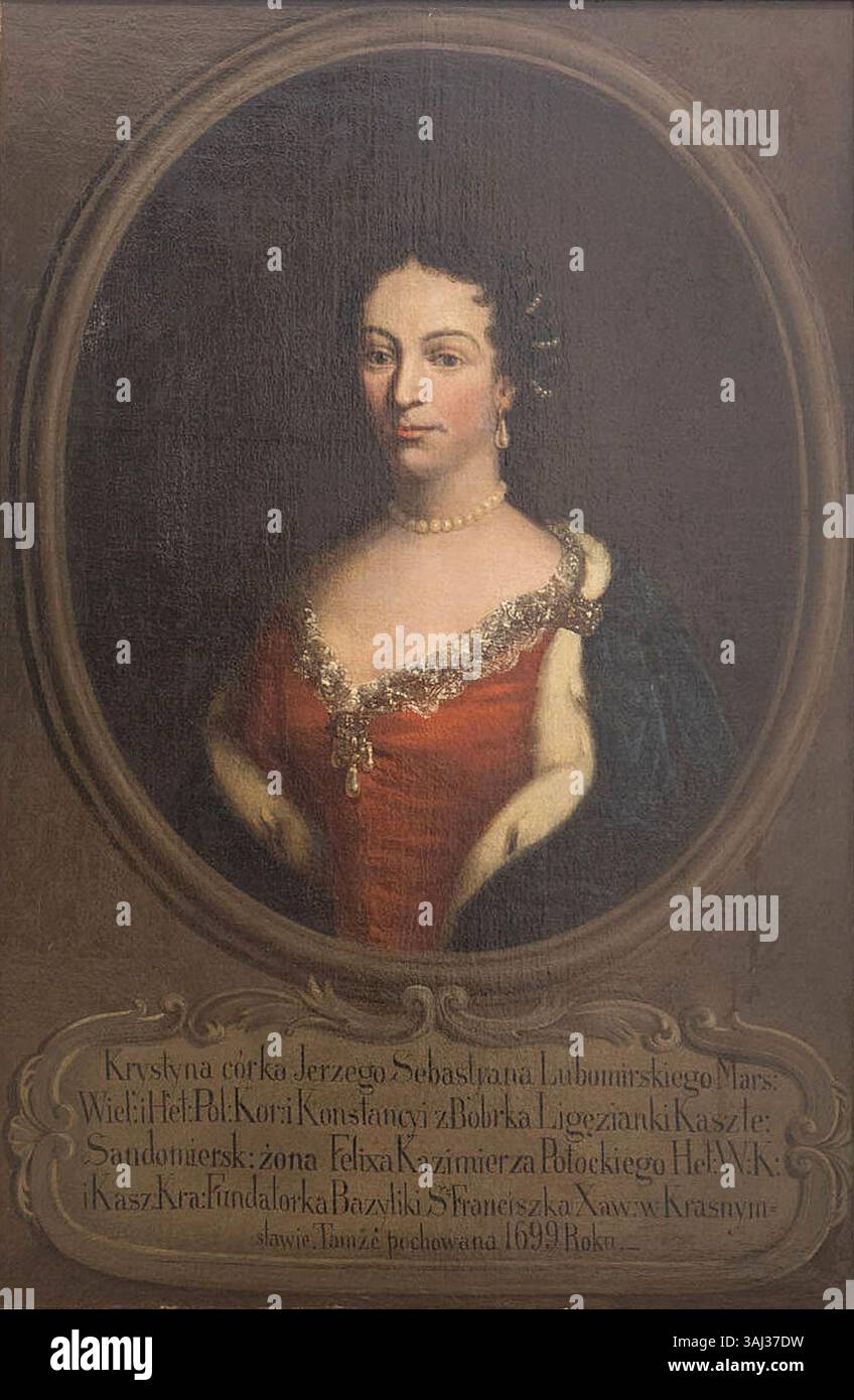 Krystyna Anna Potocka z Lubomirskich was a notable individual with a ...