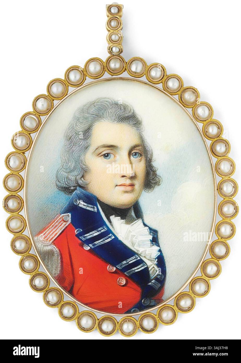 George Engelheart’s 1794 portrait of George King, 3rd Earl of Kingston ...