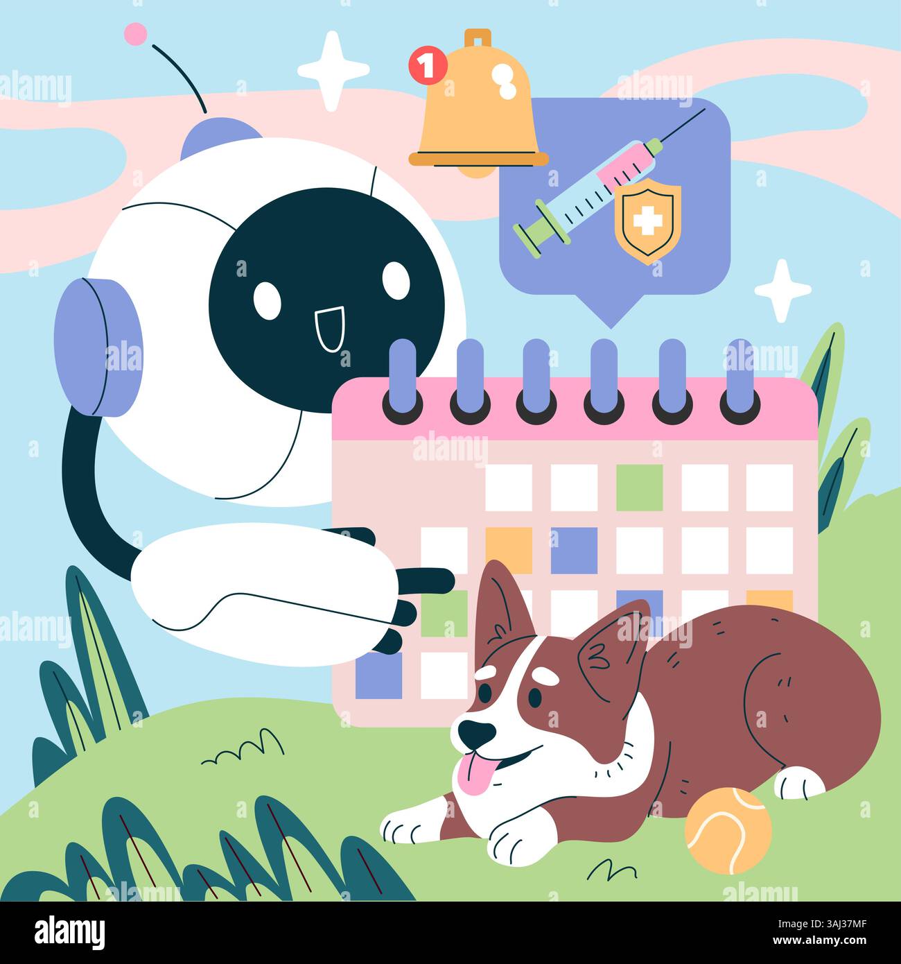 AI veterinary consultant assists pet owners in managing appointments ...