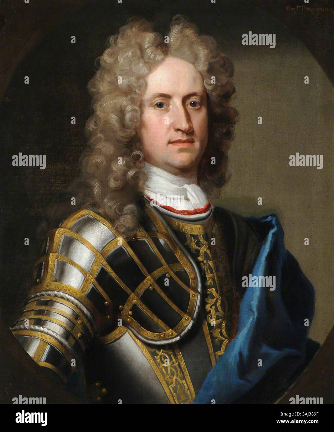 Captain Richard Beaumont (1670-1723) is depicted in this portrait by ...