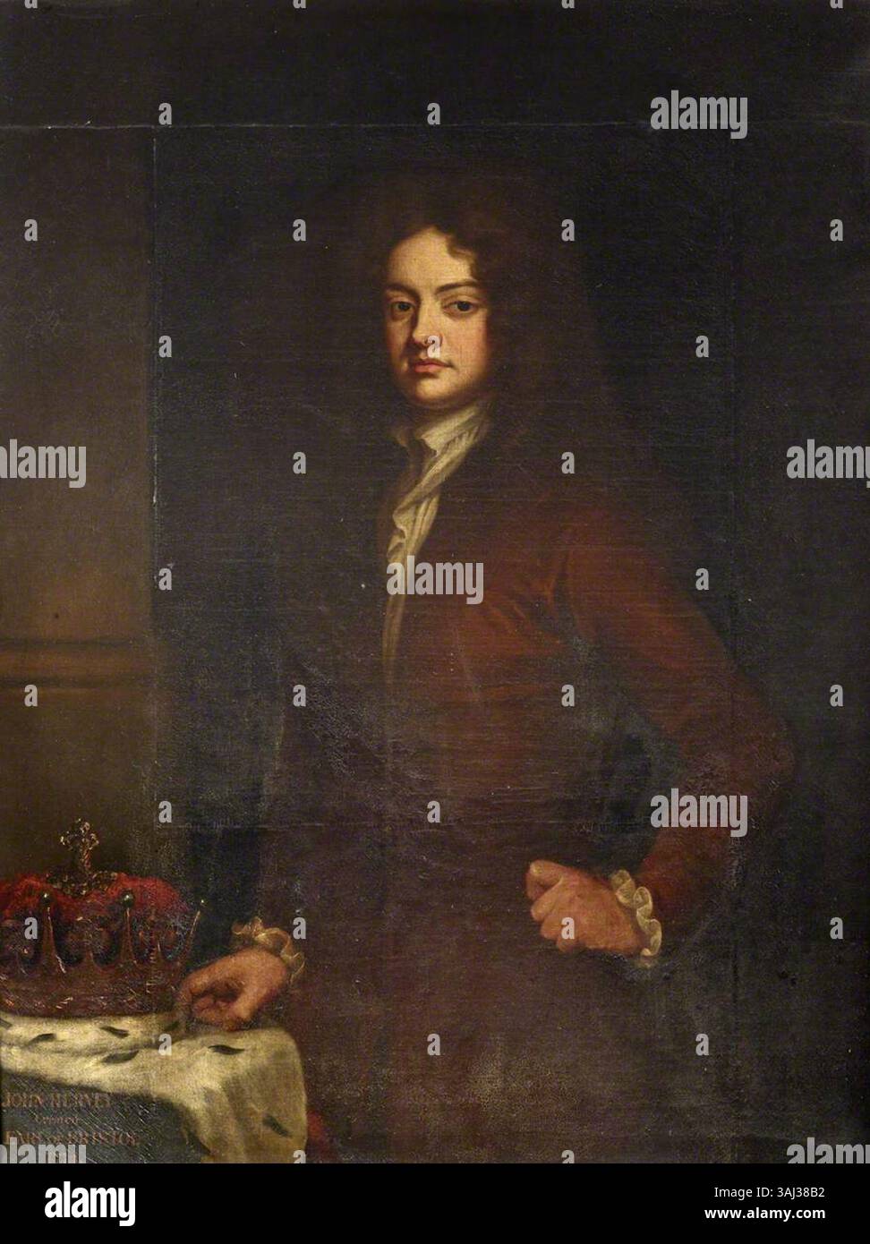 John Hervey, 1st Earl of Bristol, as a Young Man, is a portrait painted ...