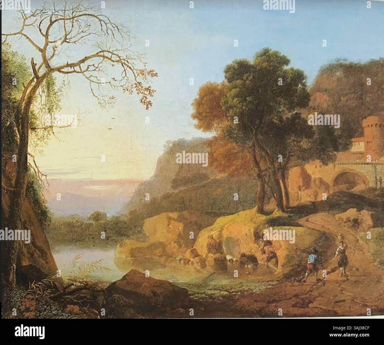 Willem Aboe’s circa 1650 Italianate landscape captures the serene ...