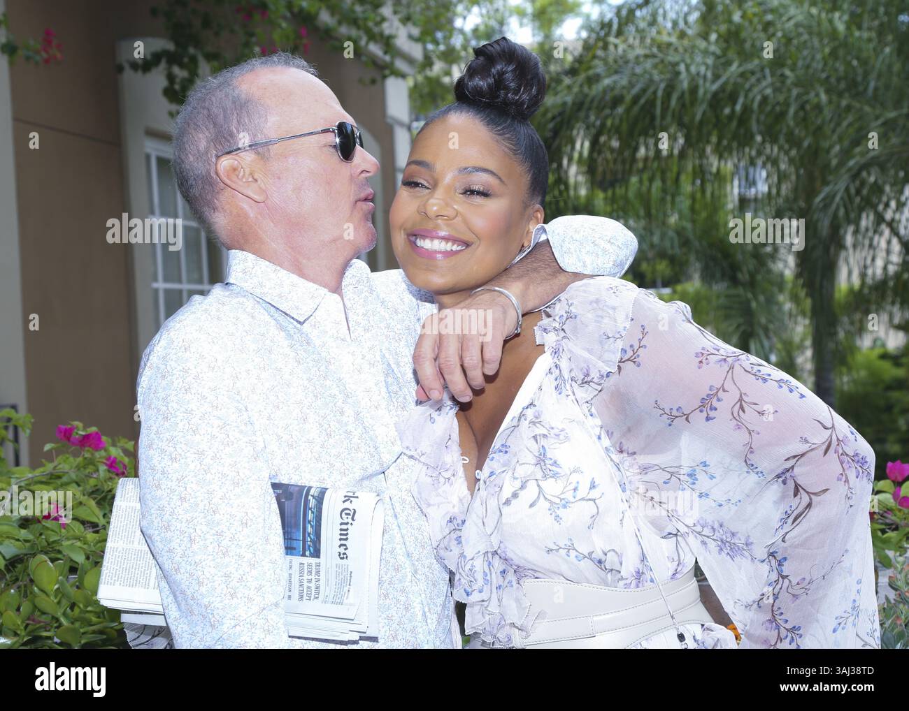 July 24, 2017 - Hollywood, California, U.S. - SANAA LATHAN and MICHAEL ...
