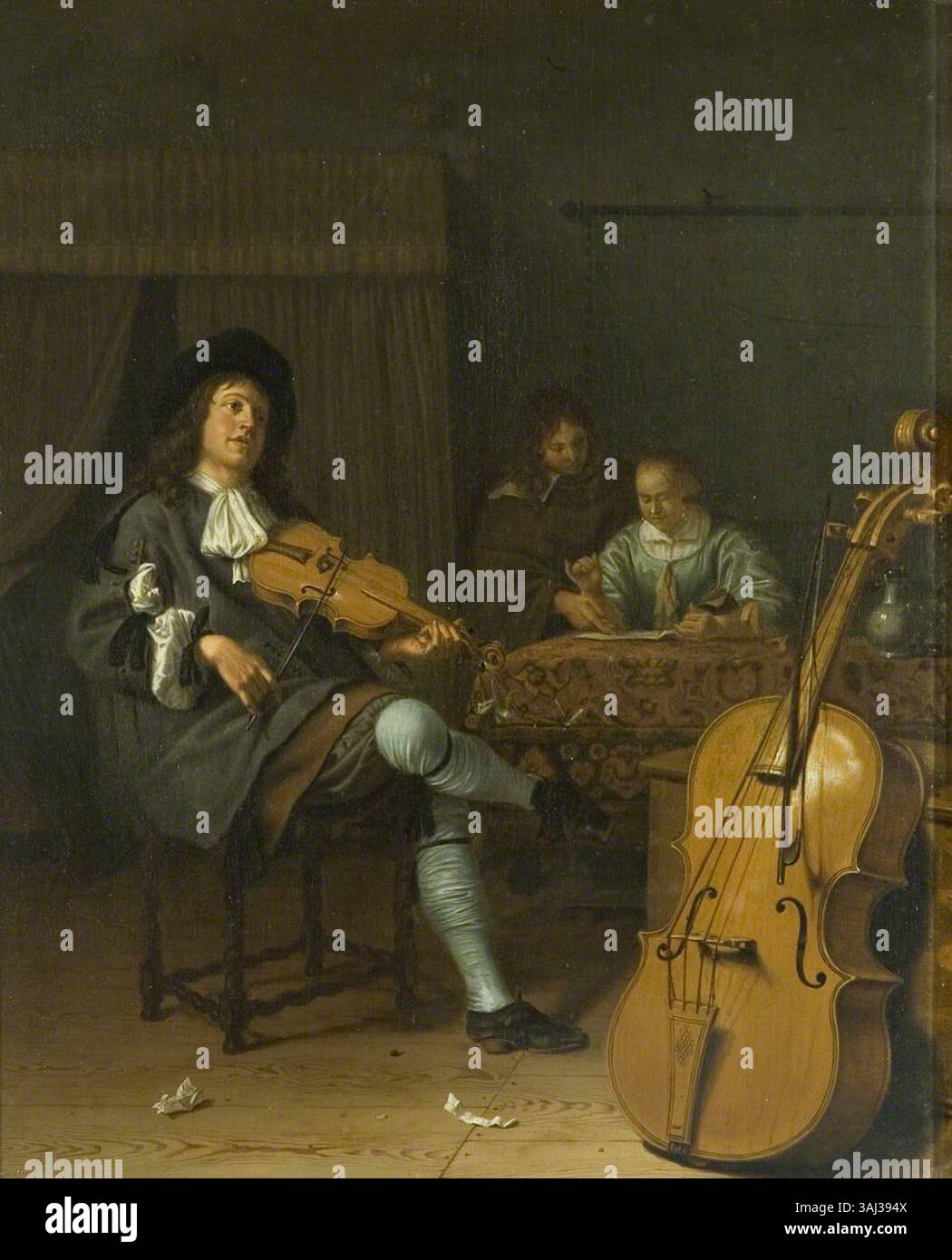 This 1675 oil painting from the circle of Pieter Cornelisz van ...