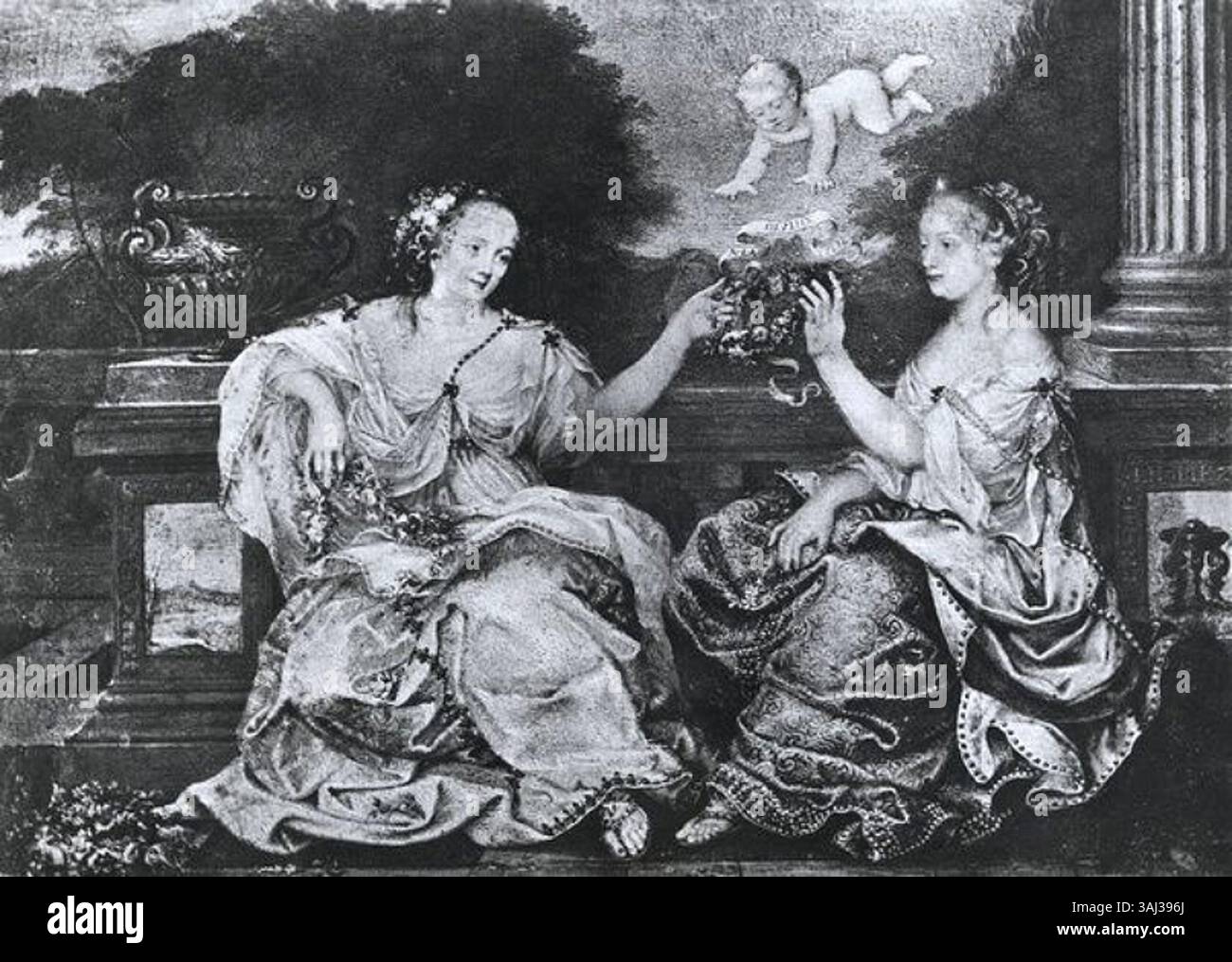 This portrait before 1900 depicts Catherine de Vivonne, Marquise de ...
