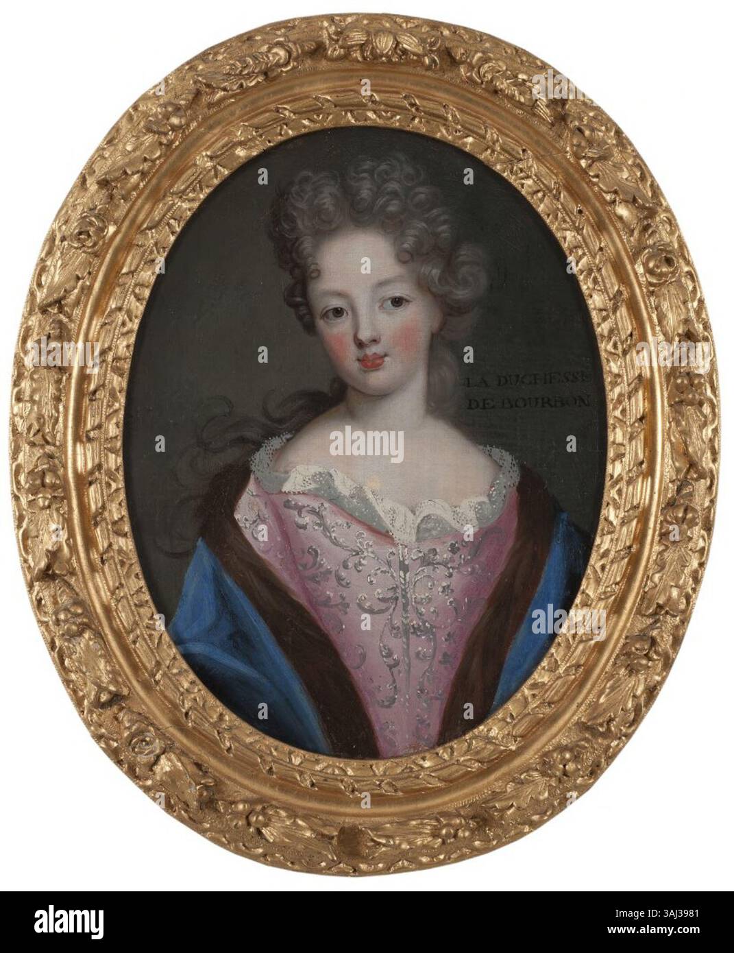 This 17th-century portrait depicts Louise Françoise de Bourbon (1673 ...