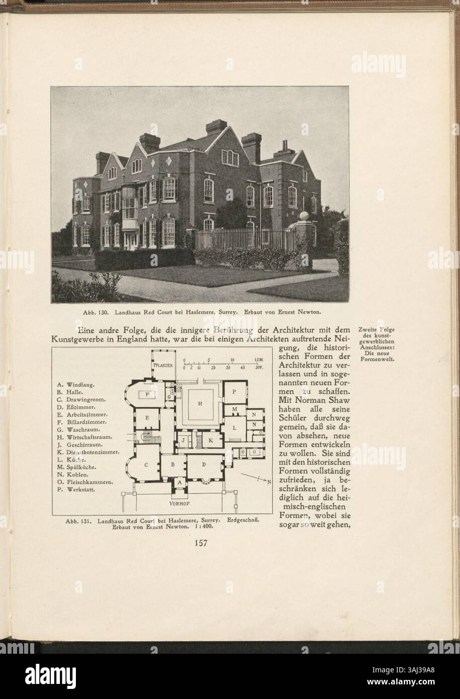 This portion of Hermann Muthesius' 1908 work 'Das englische Haus ...