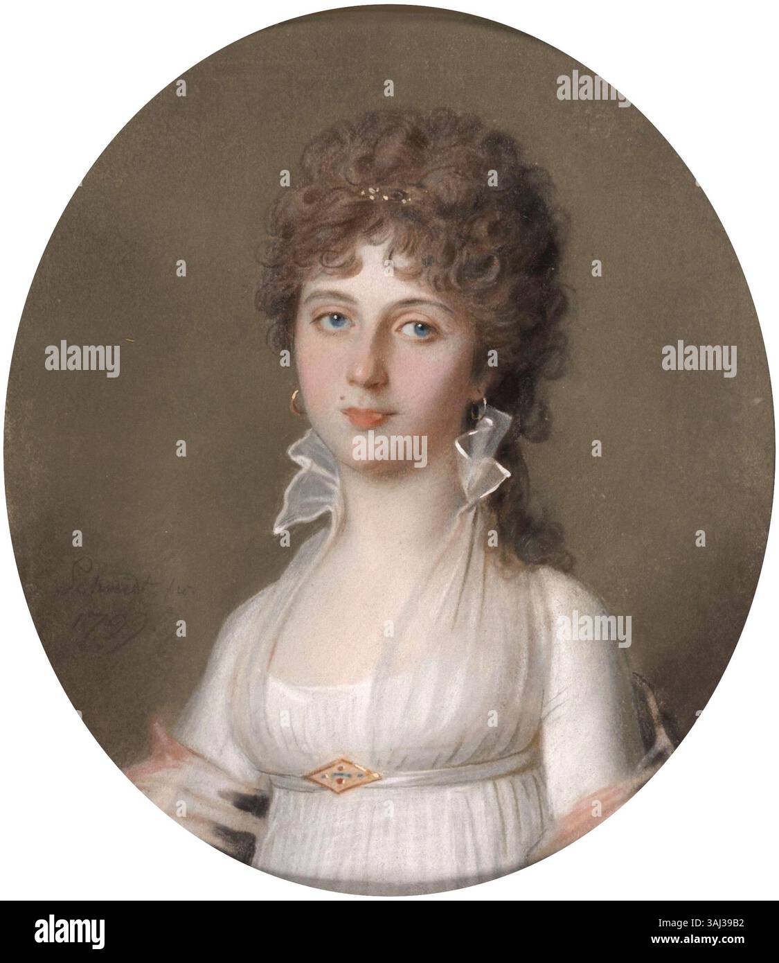 *Cecylia Beydale* (1787-1851), a portrait painted in 1799 by Johann ...
