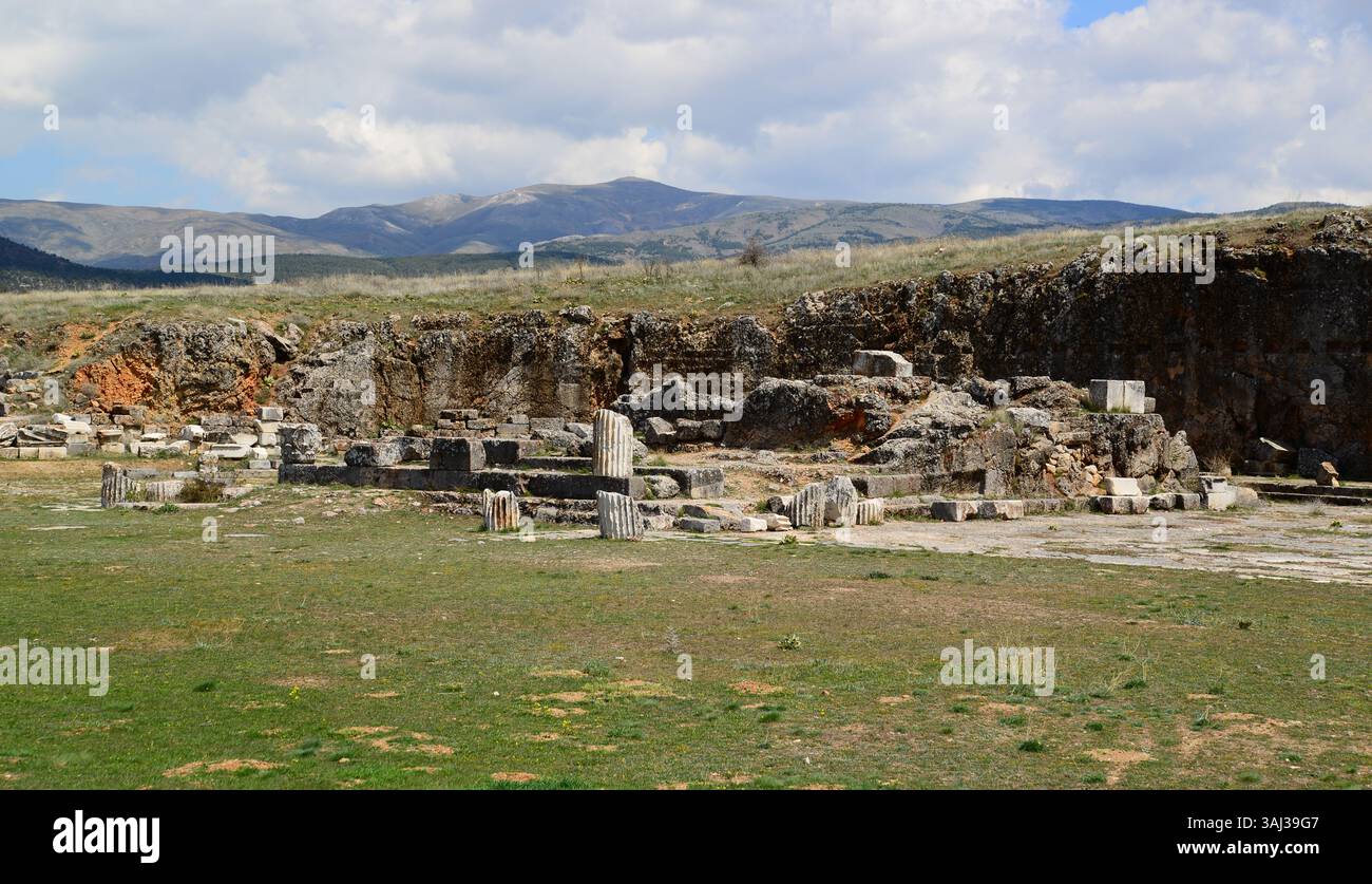 Pisidia Antiocheia Ancient City in Isparta, Turkey Stock Photo - Alamy