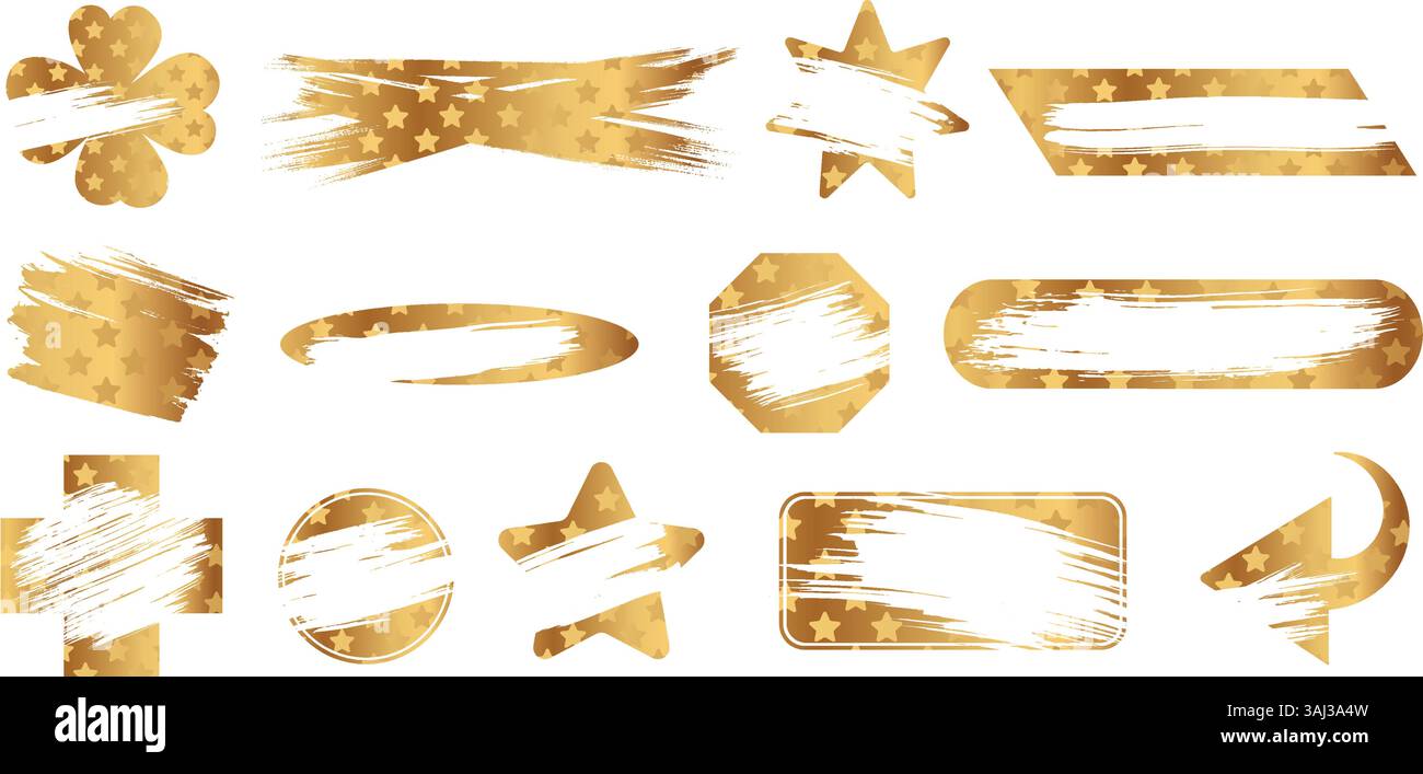 Instant scratch off lottery win card ticket shapes set with scrape ...