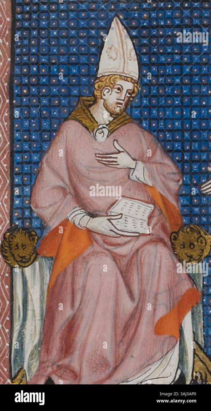 This illuminated manuscript from the 14th century, housed at the ...