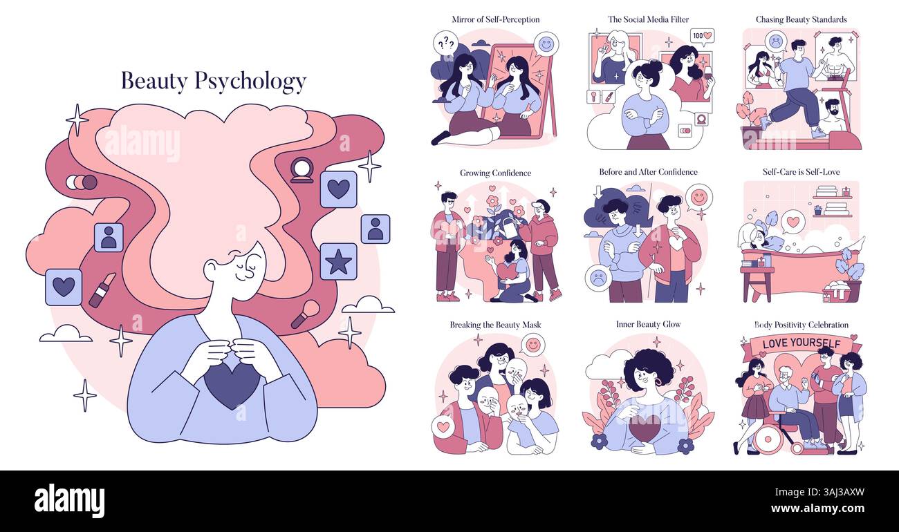 Ideals beauty Stock Vector Images - Alamy