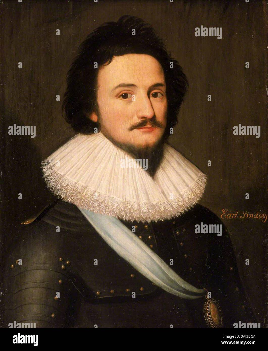 This 1624 oil on panel portrait of Frederick V, Elector Palatine and King of Bohemia, captures ...